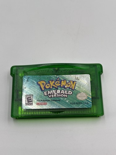 Pokemon Emerald Version GBA Nintendo Game Boy Advance, 2005 Authentic ...