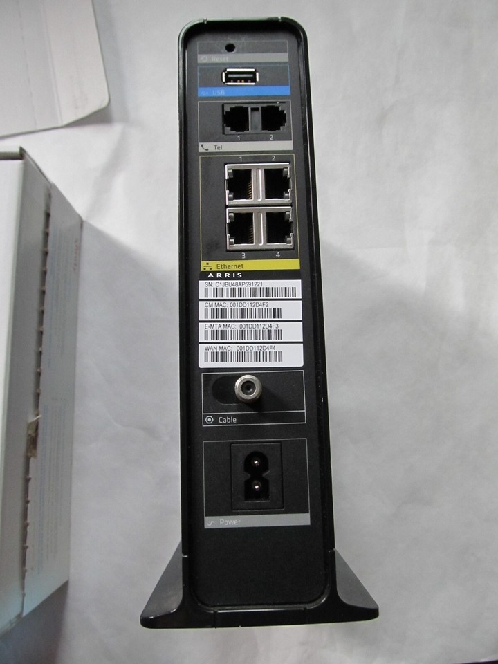 XFINITY Internet Prepaid Starter Kit Arris TG862G router | eBay