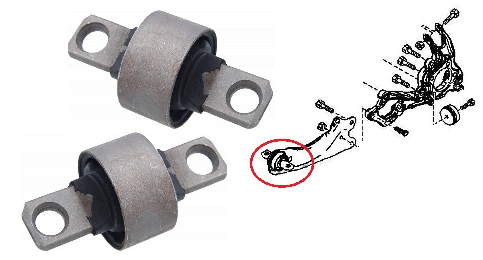 T A 6 W A 6 4660017777935, PU Bush Rr Susp €6.83 la-philosophie.com