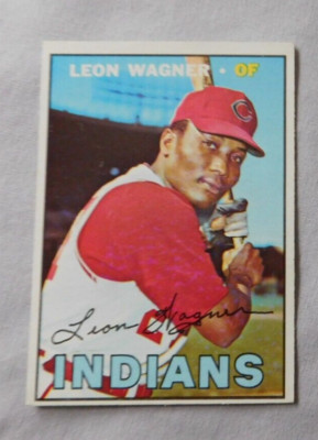 1967 Topps #360 Leon Washington Cleveland Indians Baseball Card ex+ | eBay