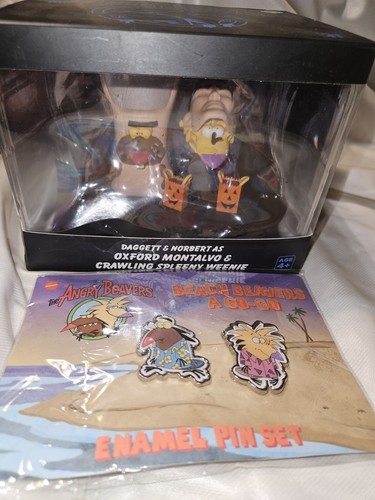 Angry Beavers Oxforg Montalvo Crawling Spleeny Weenie And Enamel Pins ...