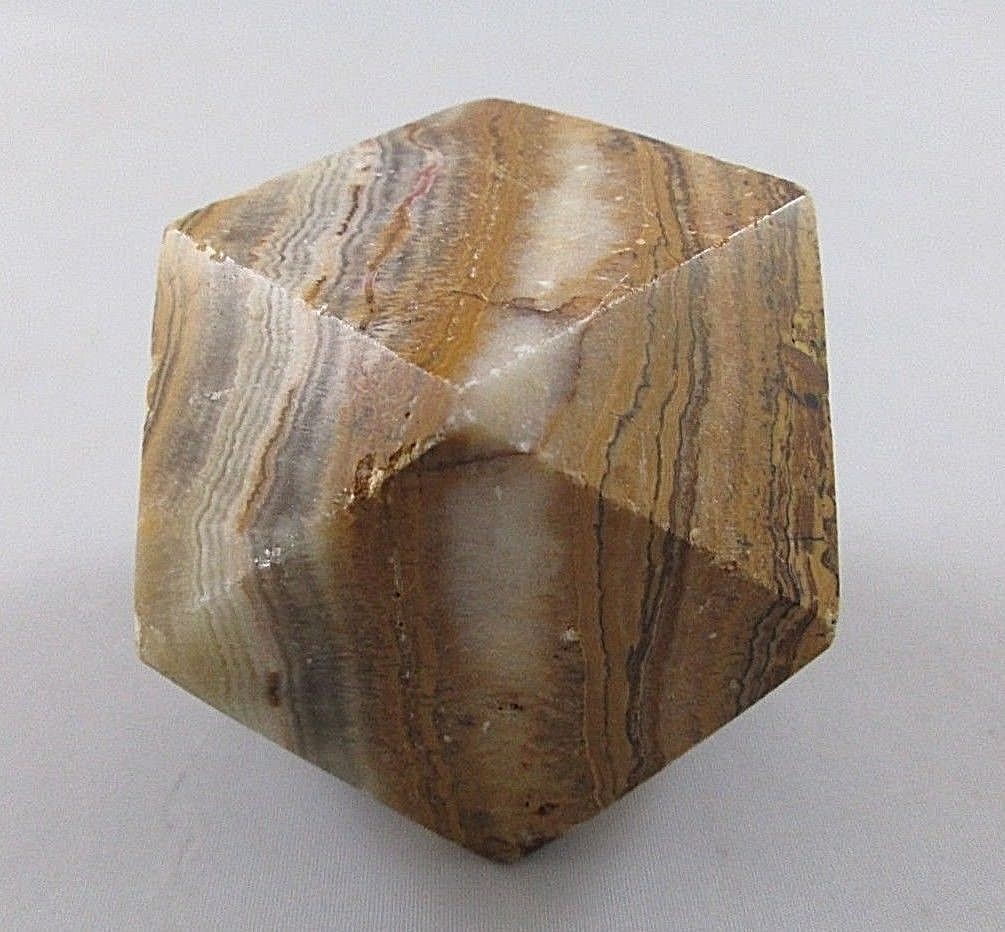 14 Sided Tetradecahedron Jasper Agate Healing Stone Paper Weight (334 ...