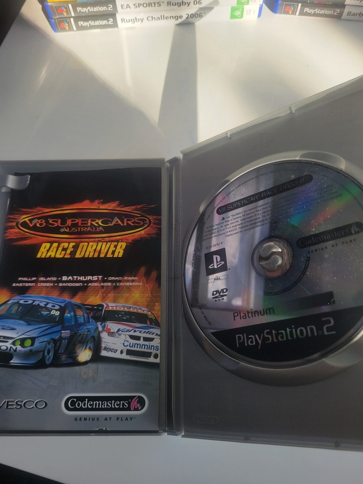 V8 Supercars Australia Race Driver Game PlayStation 2 Ps2 Game | eBay ...