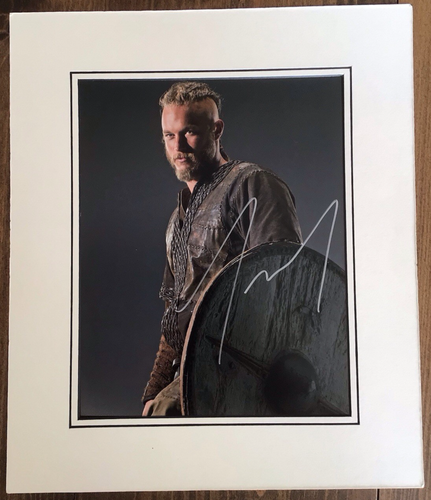 RARE TRAVIS FIMMEL SIGNED PHOTOGRAPH 10x8 INCHES VIKINGS RAISED BY ...