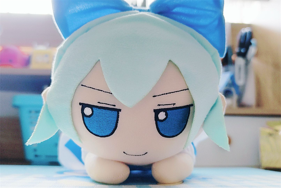 Anime Touhou Project Cirno 30cm Cartoon Plush Doll Hug Pillow Stuffed ...