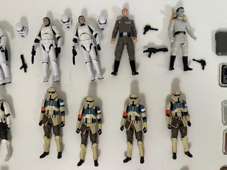 28 Star Wars Galactic Empire Army Builder Stormtroopers, Mud Trooper ...