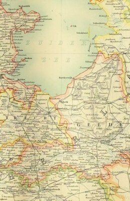 Pre-1900 - 1895 Large Victorian Map