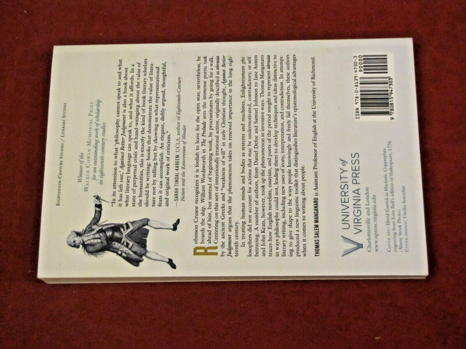 Against Better Judgment : Irrational Action and Literary Invention in ...