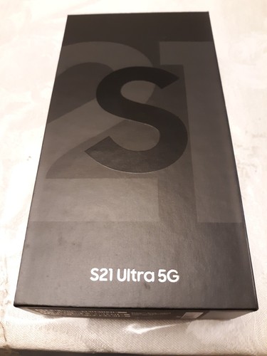 Samsung Galaxy S21 Ultra 5G Empty Box Retail Box New Original - Phantom ...