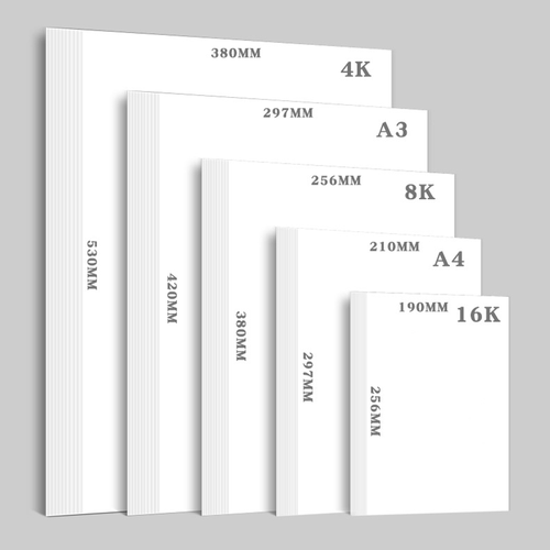 A3/A4 Drawing Paper Marker Sketch Paper Sheets 120g/m² No Bleeding Ink ...