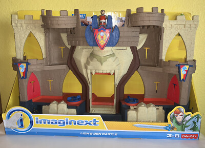 2014 Fisher-Price Imaginext Lion's Den Castle Kingdom Knights Playset ...