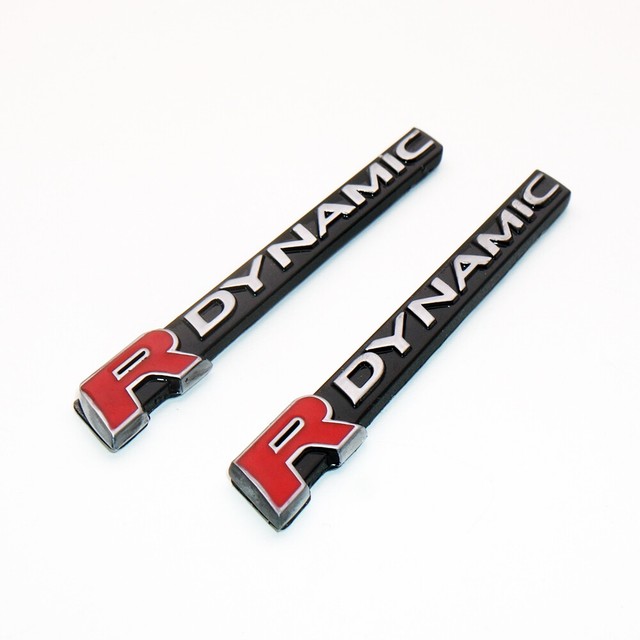 2x for Range Rover R Dynamic Sport HSE Fender Marker Nameplate Badge ...