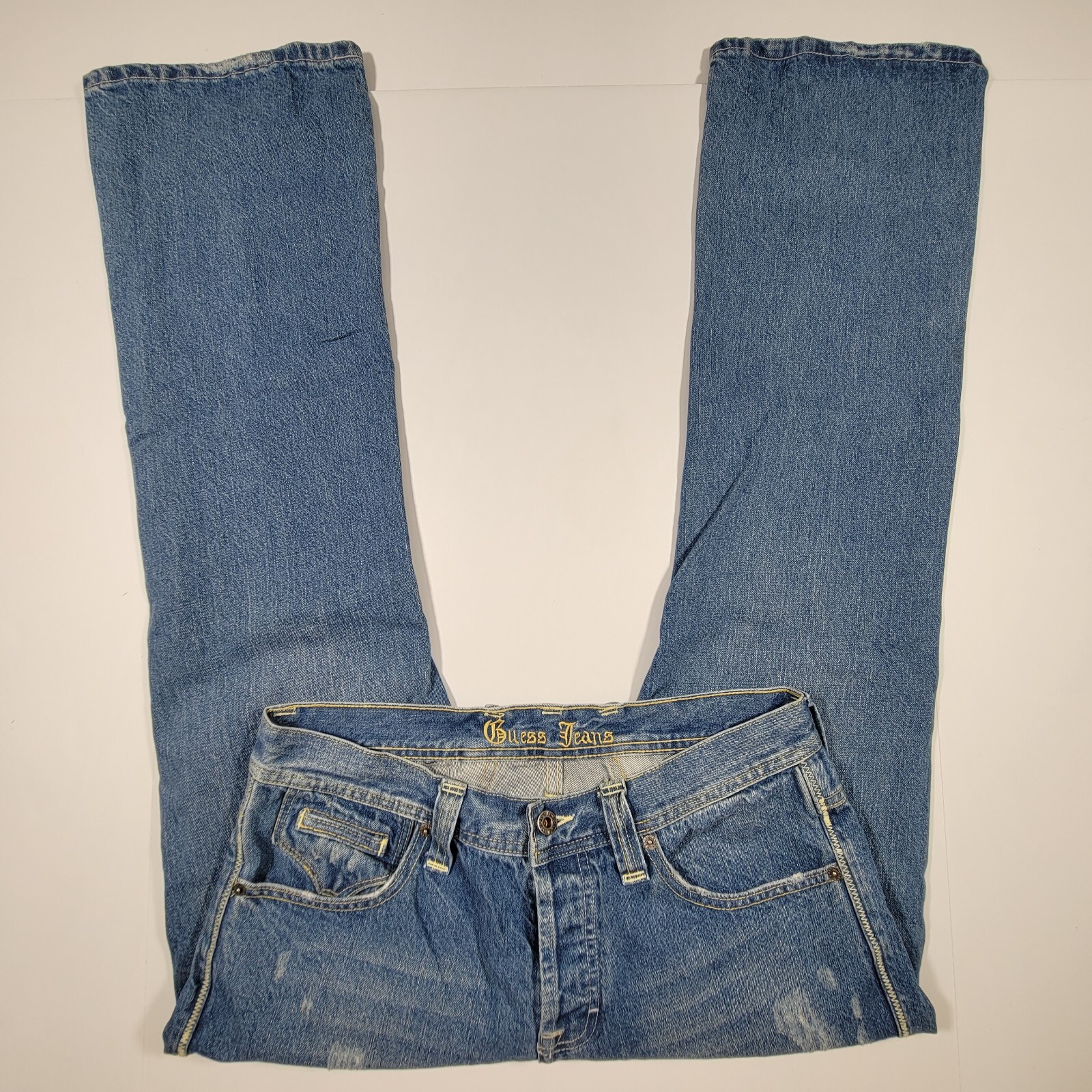 Guess Women's Denim Jean Button Fly Style X648T103 Si… - Gem