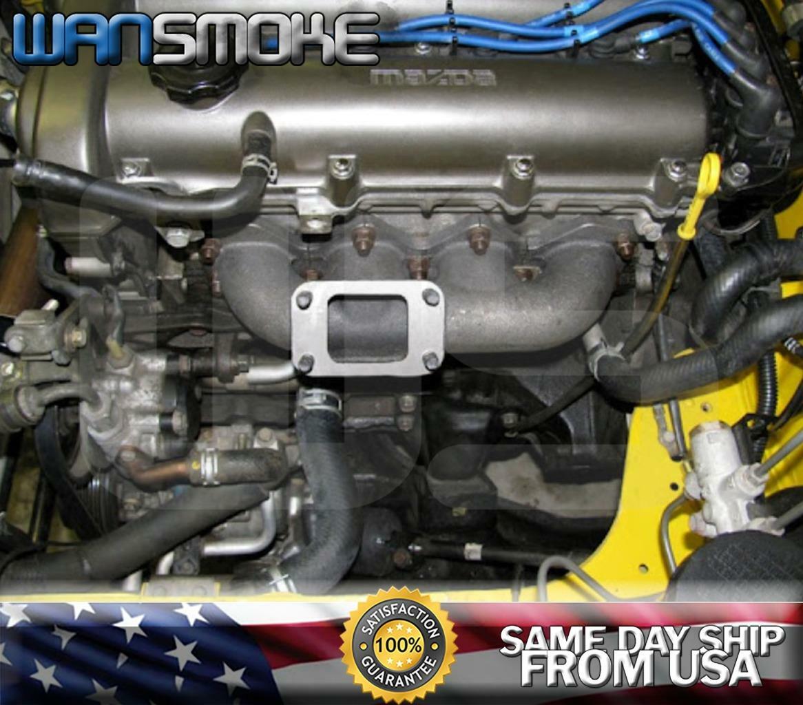 Cast Iron Turbo Manifold Exhaust For Mazda Miata 90-93 MX5 MX-5 1.6L ...