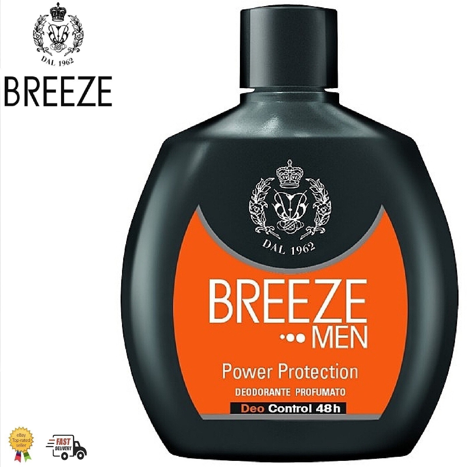 BREEZE Deodorant Squeeze POWER PROTECTION 48Hr For Men Deo Perfume 100 ...