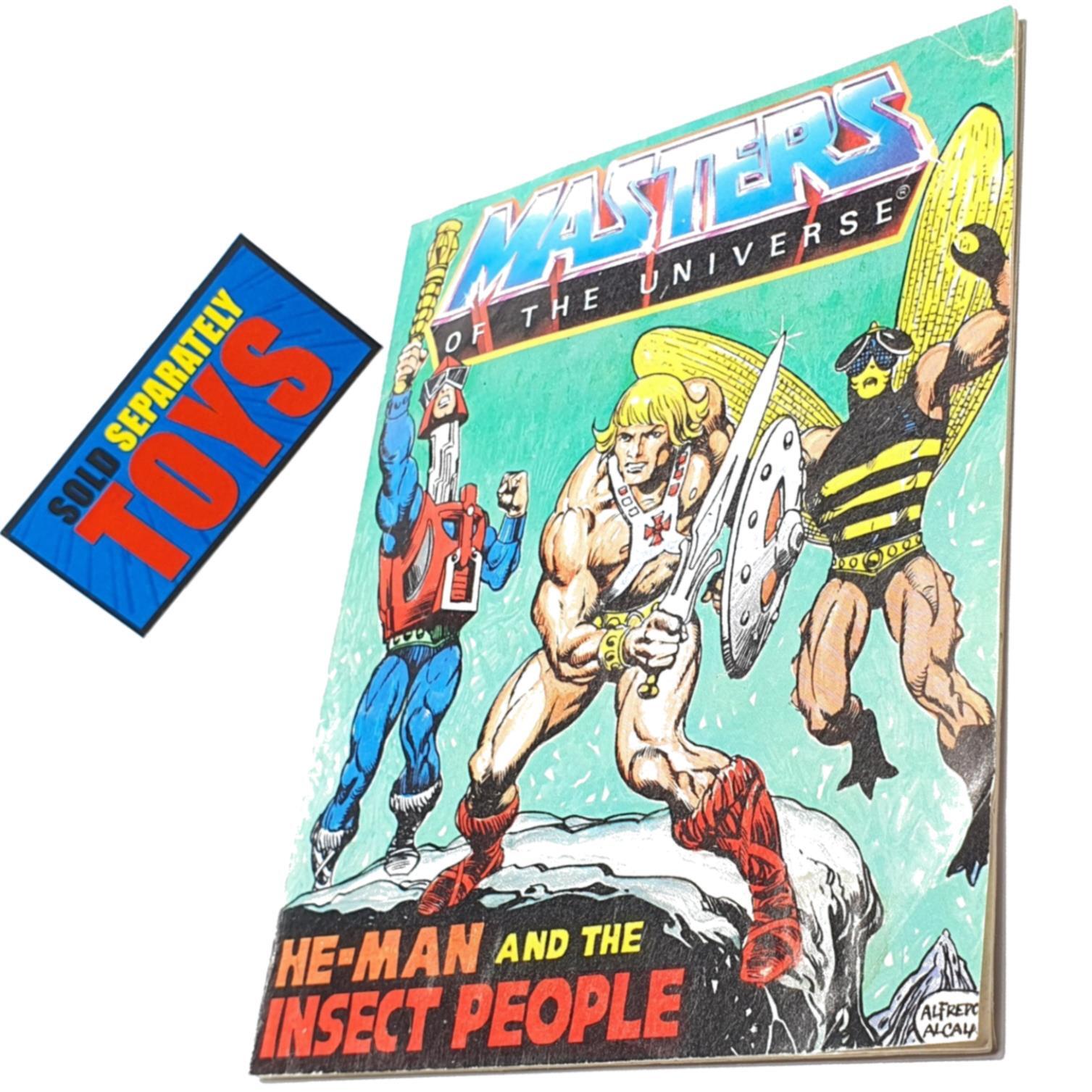Masters of the Universe Mini Comic HE-MAN AND THE INSECT PEOPLE Taiwan ...