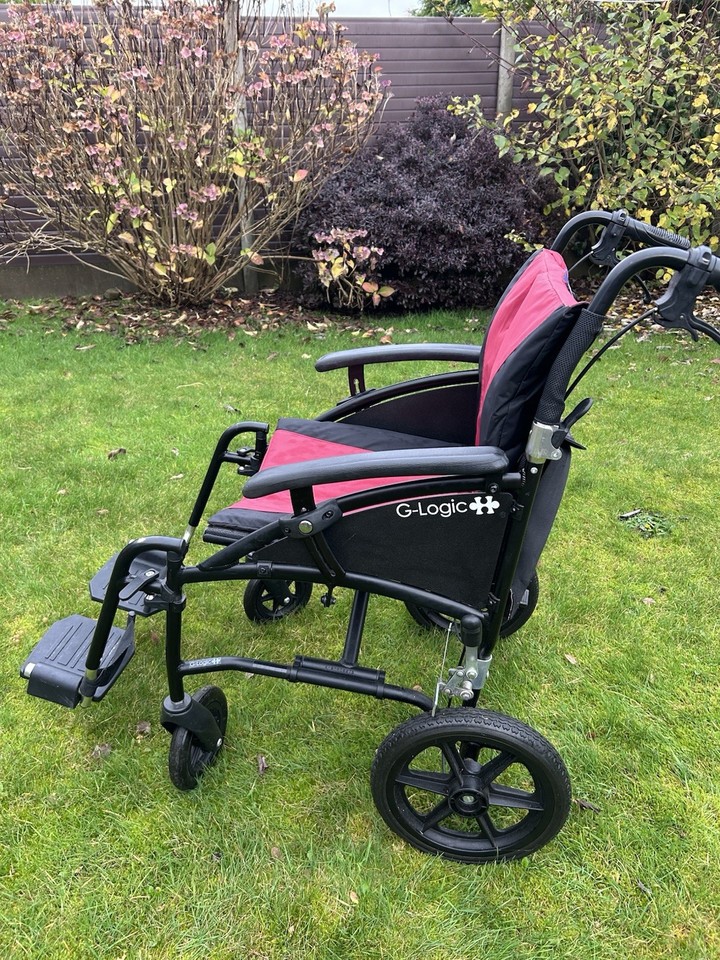 Excel G-Logic Lightweight Transit Wheelchair. Excellent Condition ...