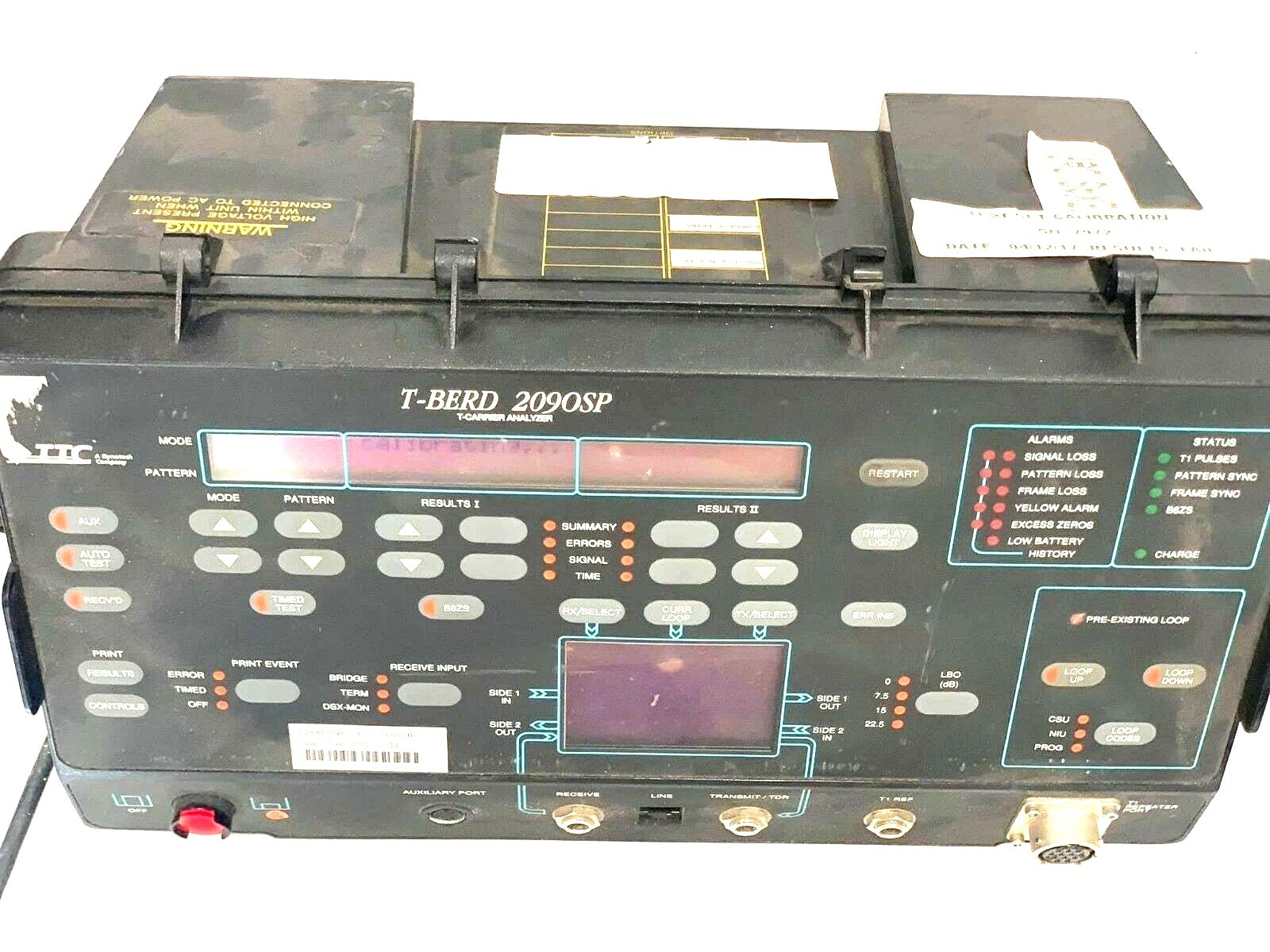 TTC JDSU T-BERD 2090 SP T-Carrier Analyzer No Cover | eBay
