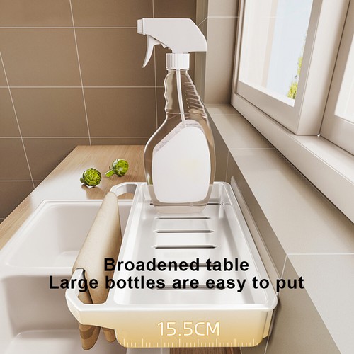 Counter Sponge Holder Multifunctional Organized With Detachable Drip ...