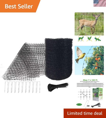 7x100 Feet Heavy Duty Deer Netting - Ideal for Protecting Your Garden ...