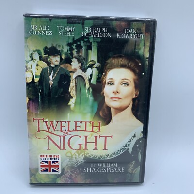 NEW--Twelfth Night (DVD, 1969, KOCH) Alec Guinness RARE 741952648796| eBay