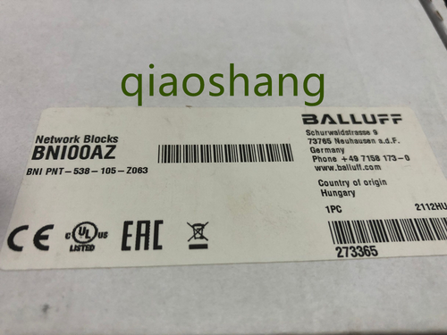 BNI00AZ BNI PNT-538-105-Z063 Balluff network module brand newFedEx or ...