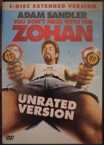 You Don't Mess With the Zohan (DVD, 2008, Widescreen) - VERY NICE ...