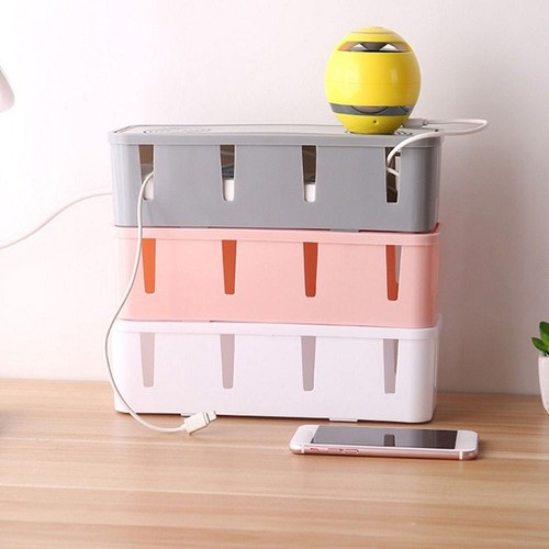 Cable Organizer Socket Storage Boxs Wire Cable Management Case Cable ...