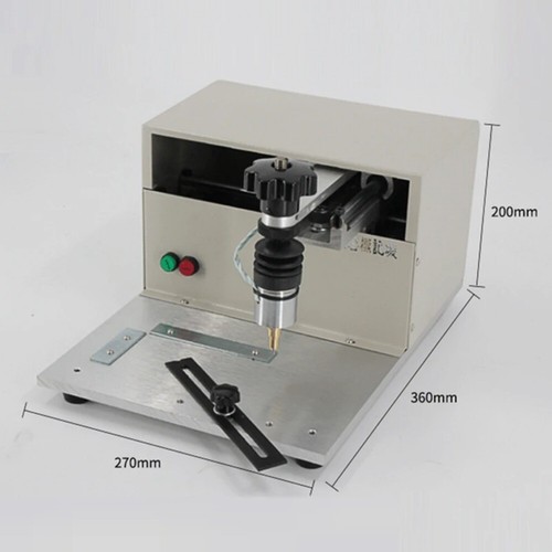 Pneumatic / Electric Table's Marking Machine Stainless Steel Metal ...