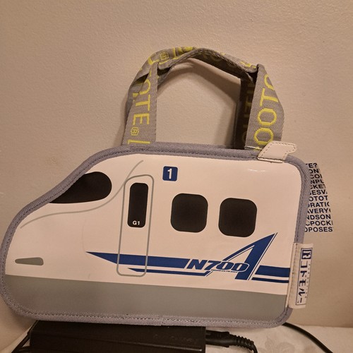 NWT ROOTOTE Fun Outing N700 Japanese Shinkansen Train TOTE PURSE