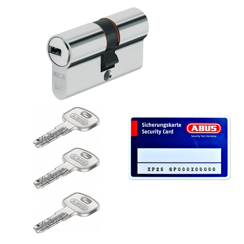 ABUS Türzylinder XP2 S 30/40 mm mit Sicherheitskarte Neu & Ovp online kaufen | eBay