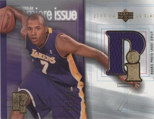 2003-04 UD Glass - Premiere Issue Brian Cook #PI-BC (MEM, RC) for sale ...