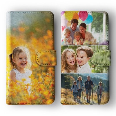 Personalised Wallet Phone Case Custom Photo Cover for iPhone 17 16 15 ...