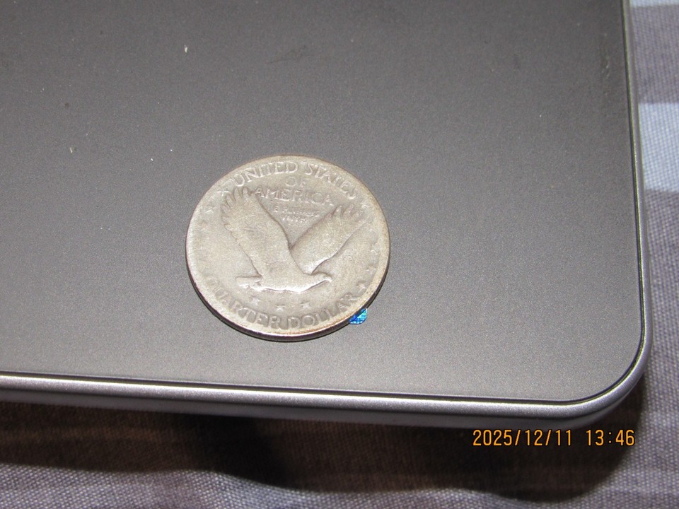 Good Cond. SLQ Silver 1928 p Philadelphia Mint Standing Liberty Quarter ...