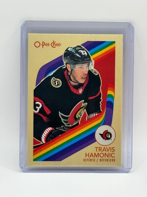 Travis Hamonic 2023-24 O Pee Chee RETRO Parallel OTTAWA SENATORS #456 ...