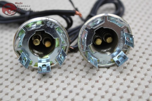 Chevy GM Light Lamp Sockets & Wiring Park Backup Brake Tail Lights Turn ...