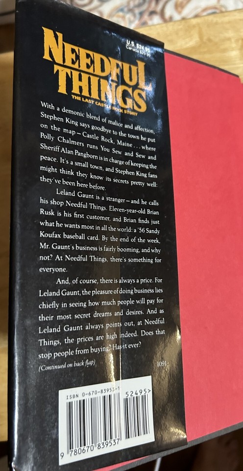 Lot of Stephen King Hardback Novels (5 Titles) Sold Separately from ...