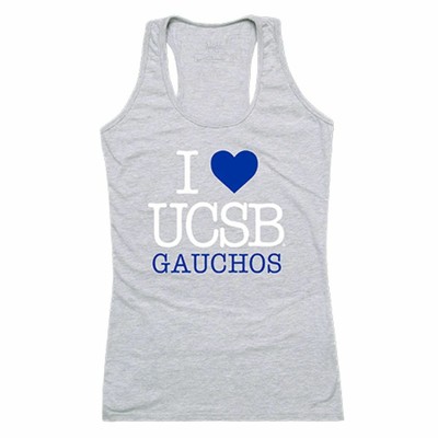 UCSB University of Cal Santa Barbara Gauchos Womens Love Tank Top T ...