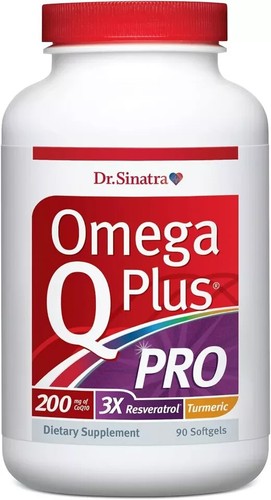 Dr. Sinatra Omega Q Plus Pro 90 Softgels - New / Sealed! Exp 10/2026 | eBay