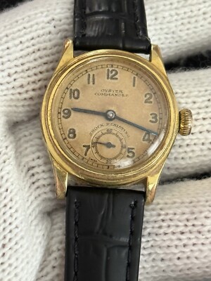 Vintage Rolex Oyster Commander WW2 Military Watch | eBay