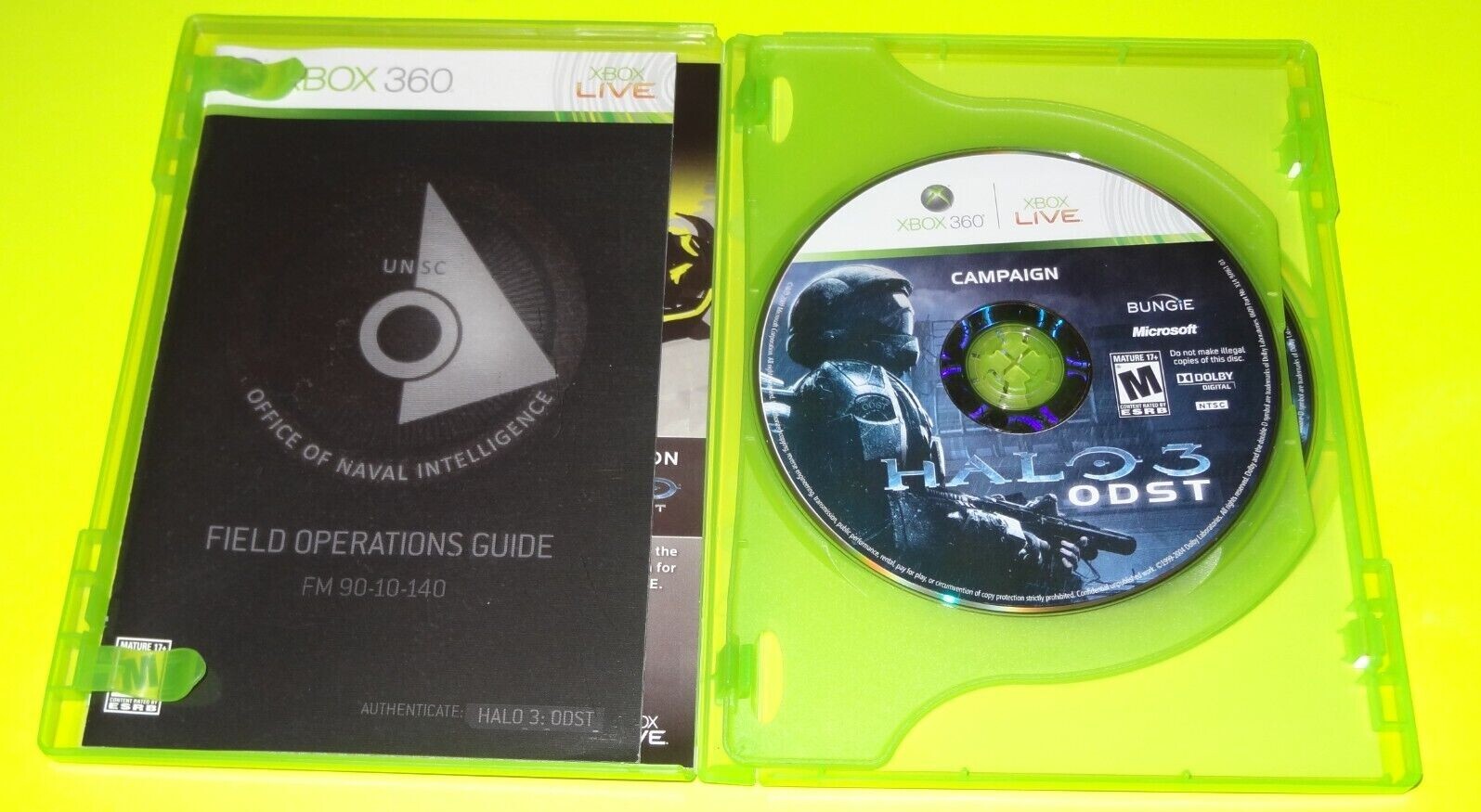 Halo 3 ODST Xbox 360 - (2 Disc Set) Multiplayer Complete CIB ...