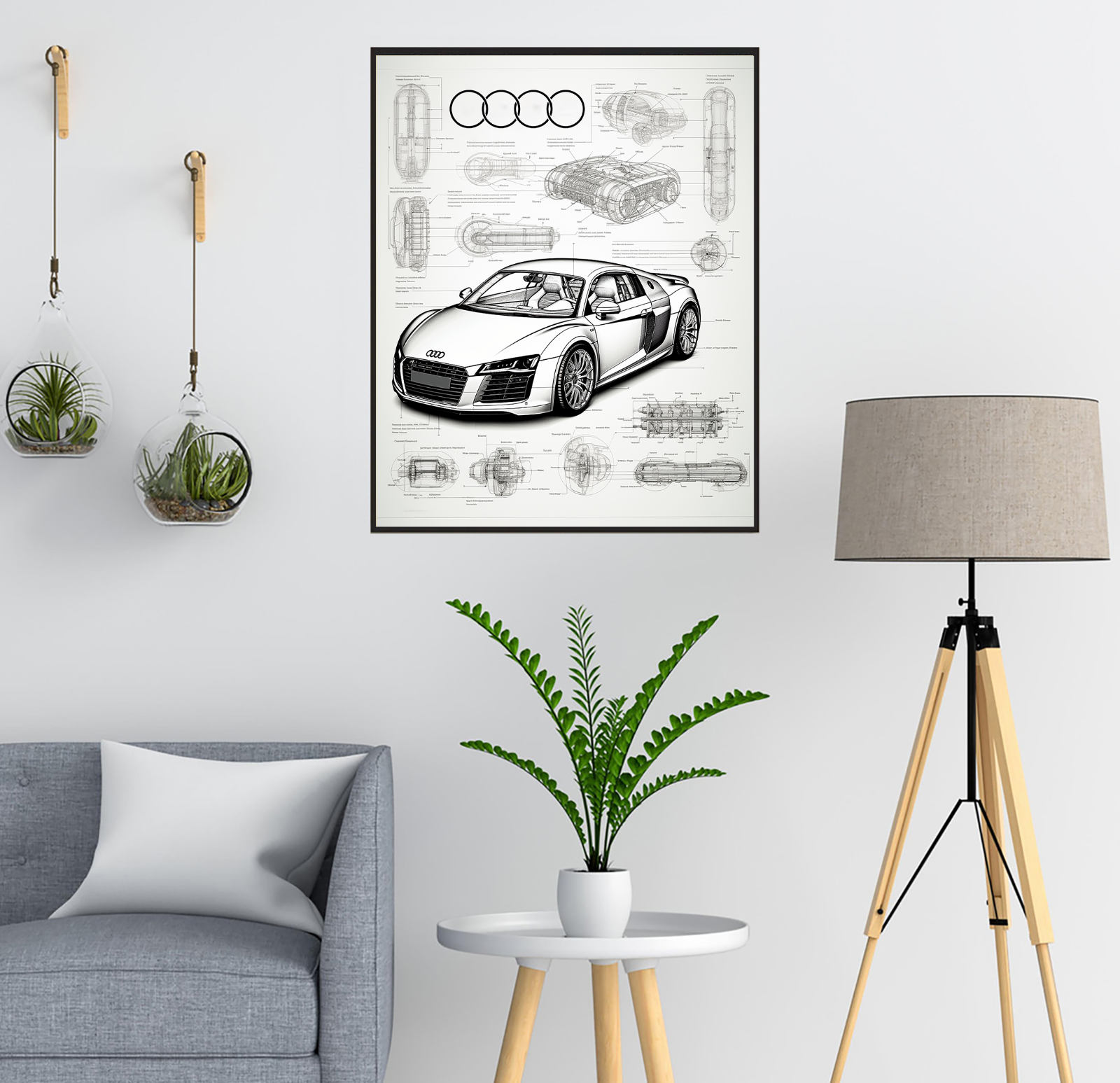 Audi R8 Poster- Audi R8 Patent Print, Audi svg, Audi R8 Art, Audi R8 ...