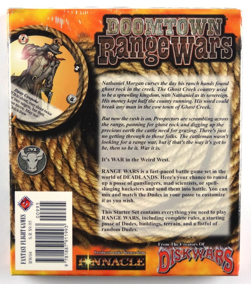 Deadlands Doomtown Range Wars The Morgan Cattle Company Pinnacle NEW ...