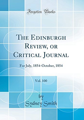 The Edinburgh Review, or Critical Journal, Vol. 100... by Smith, Sydney ...