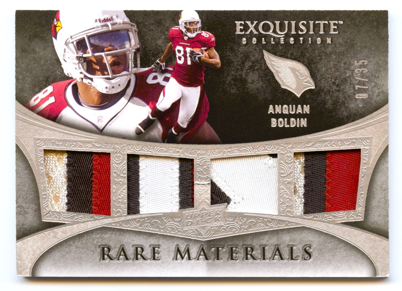 2009 Upper Deck Exquisite Collection - Rare Materials 4 #4-BO Anquan ...