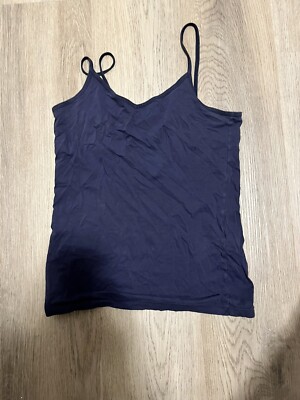 Basic Navy Blue Tank Top | eBay