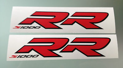 New S1000RR logo Decals / Stickers for BMW S1000RR (Pair) (Any Colour ...