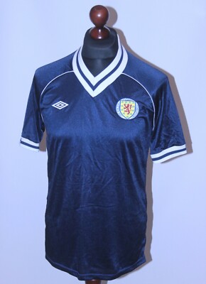 Vintage Scotland National Team home football shirt 82/85 1982 Size 38/ ...