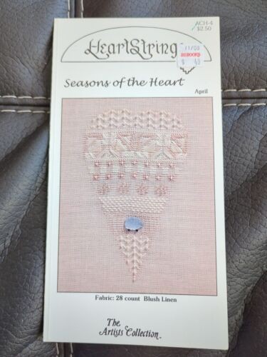 HeartStrings Seasons of the Heart April - Cross Stitch Pattern Leaflet ...