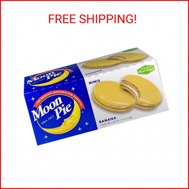 Mini Moon Pies 12ct Box (Pack of 1) (Banana) | eBay
